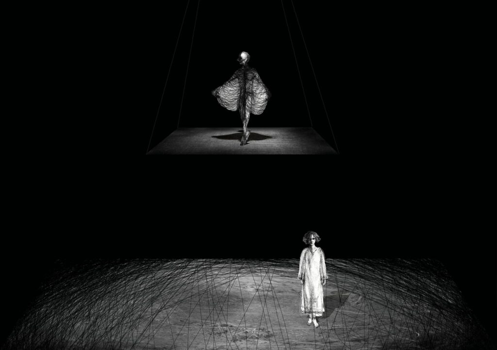 The Snow Queen by H. Ch. Andersen, stage designs - Akademia Sztuk Pięknych